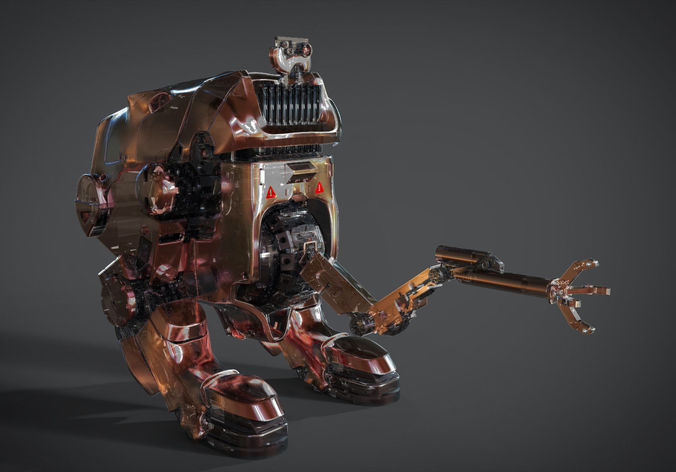 Best 3D Robot Concept Models Announced - Blog | CGTrader