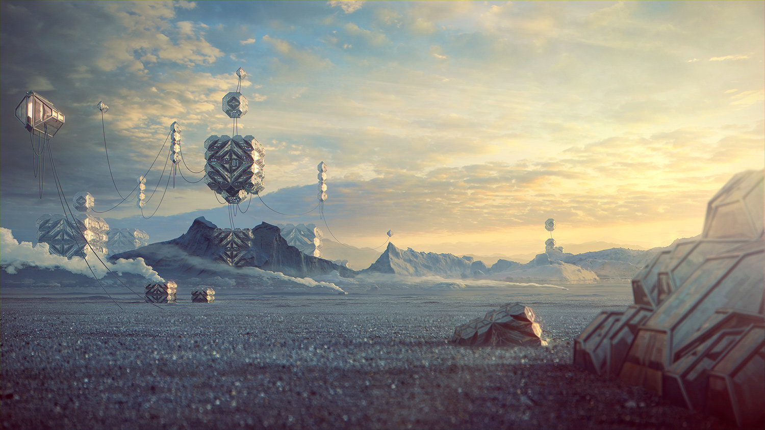 Different Worlds - a Look to The Future - Blog | CGTrader